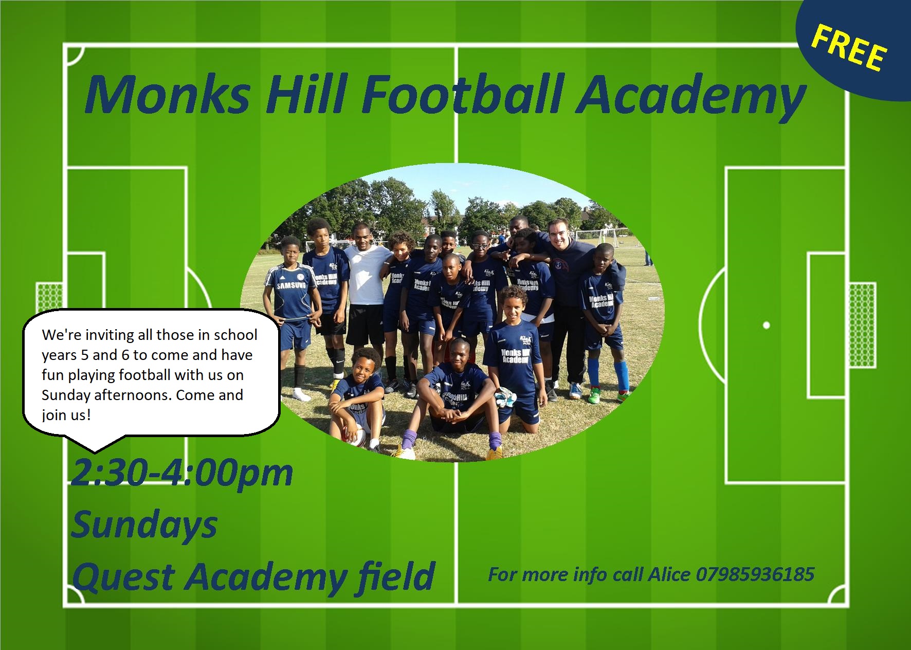 Monks Hill Football Academy – Selsdon Primary School and Nursery